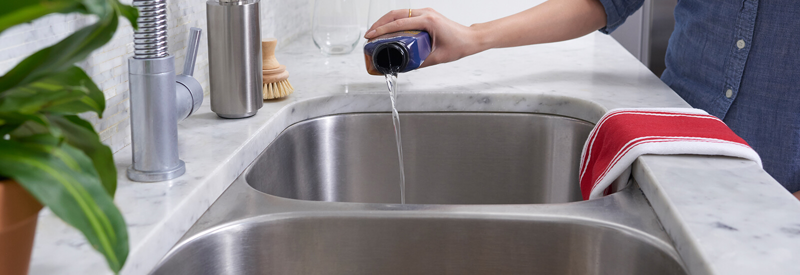 How To Unclog Your Kitchen Sink In 3 Steps Drano®